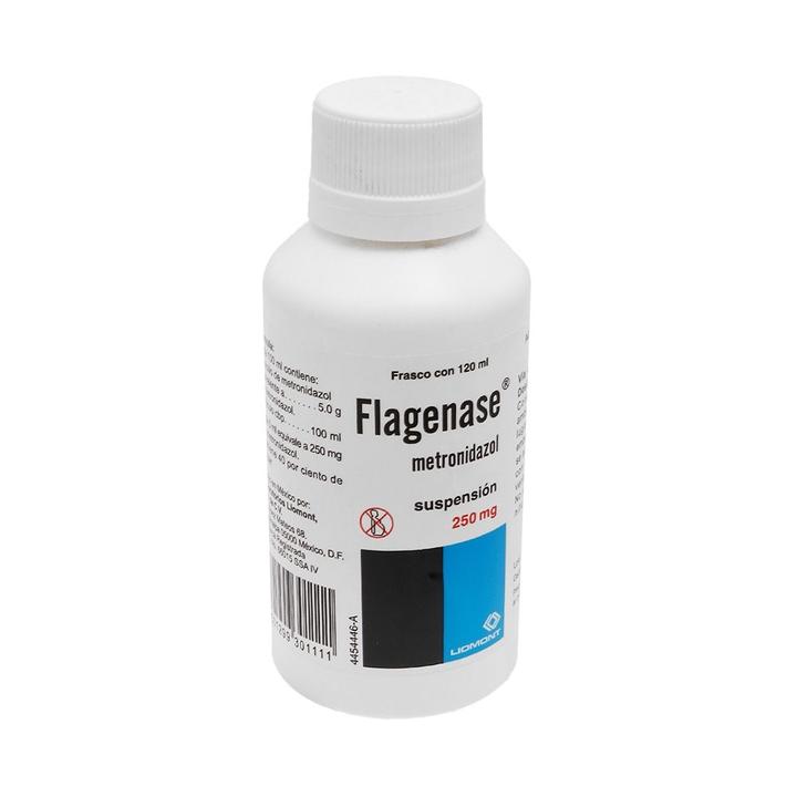 Liomont Flagenase 250 Metronidazol 120 Ml - H-E-B México