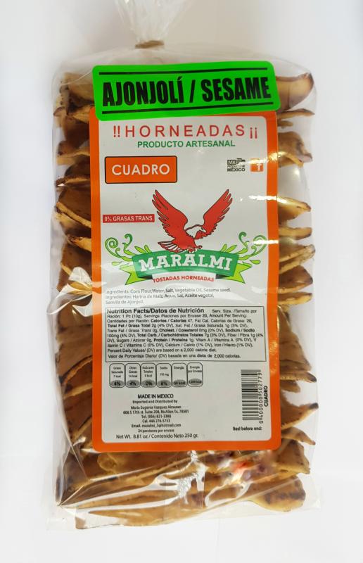 Maralmi Tostadas de Maiz Horneadas 20 Pz - H-E-B México