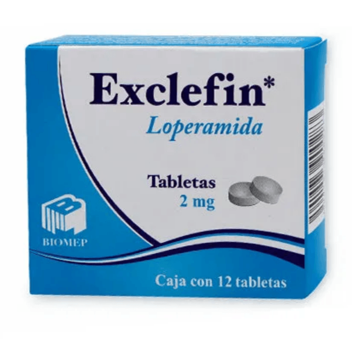 Pharmalider Exclefin 2 Mg 12 Tabletas Loperamida G - H-E-B México