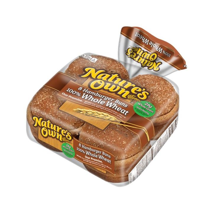 Natures Own Pan Para Hamburguesa Trigo Entero 425 - H-E-B México