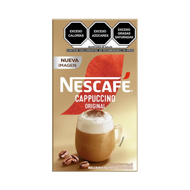 Café Instantáneo Nescafé Cappuccino Original Caja 6 Sobres de 20 g - H ...