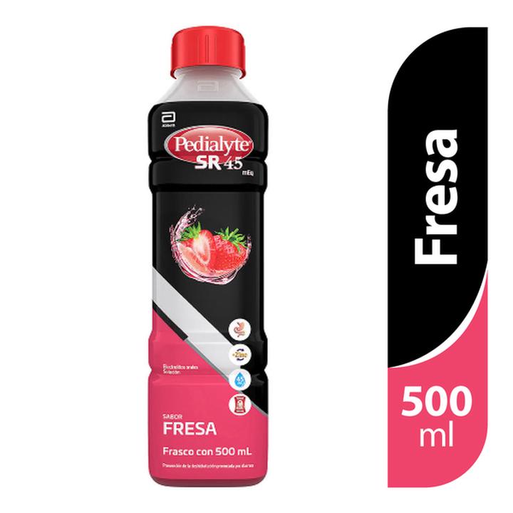Pedialyte Sr Suero Sabor Fresa 500 ml - H-E-B México