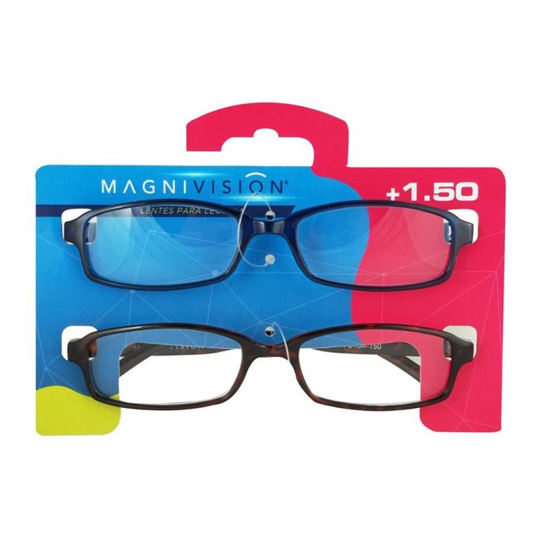 Magnivision Lente Vista Cansada + 1.50 2 Pz - H-E-B México