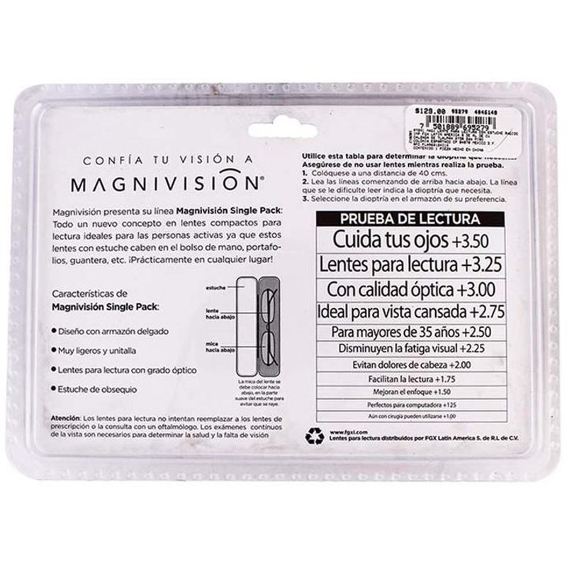 Magnivision Lente Vista Cansada + 1.00 1 Pz - H-E-B México