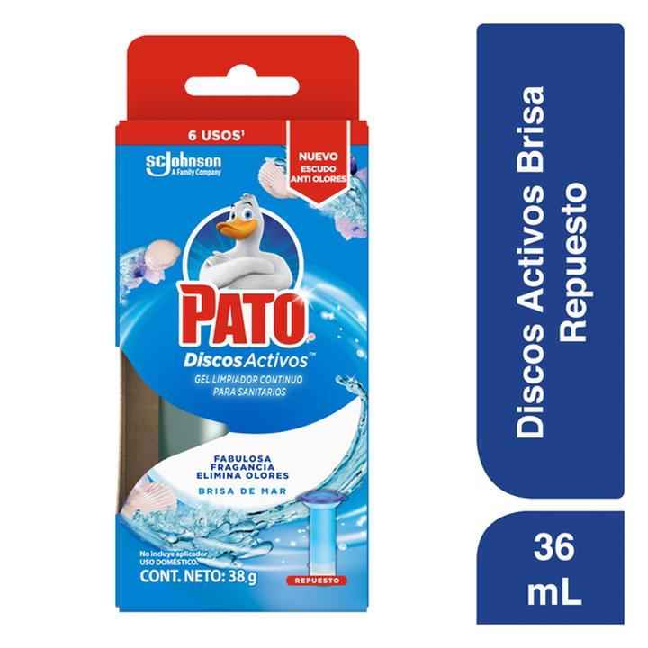 Pato Purific Baños Discos Activos Brisa de Mar Repuesto 36 ml - H-E-B ...
