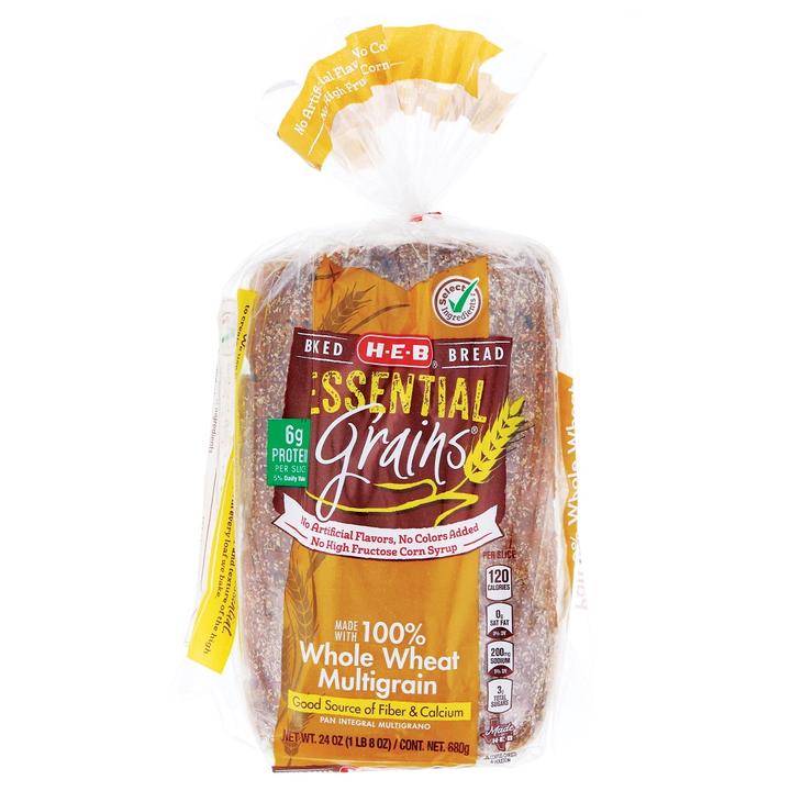 HEB Essential Grains Pan de Barra Trigo Entero 680 - H-E-B México