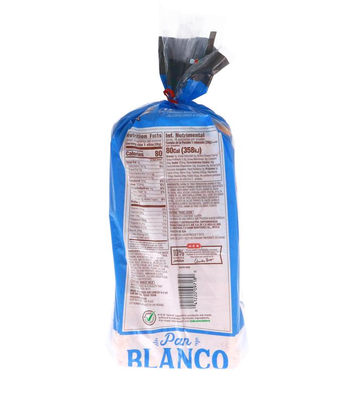 HEB Pan de Barra Blanco Chico Round Top 454 g - H-E-B México