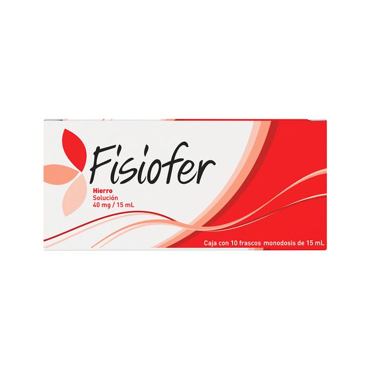 Elea Mexico Fisiofer 40 Mg/15 Ml Fcos C/10 10 Pz - H-E-B México