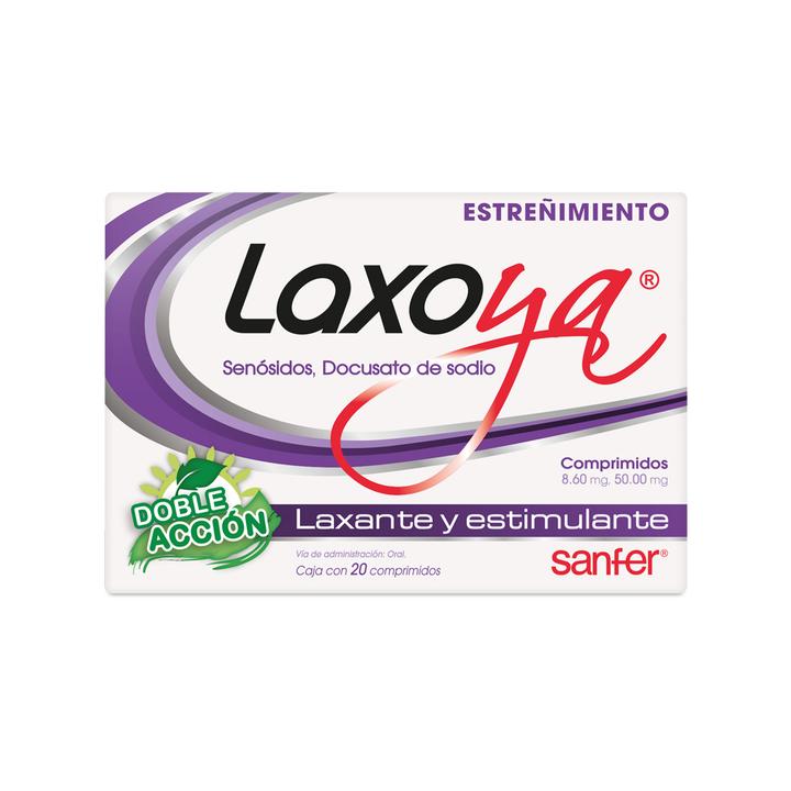 Sanfer Laxoya 8.60/50 Mg Comp 20 20 Pz - H-E-B México