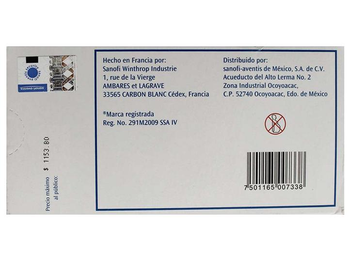 Sanofi Rx Coplavix 75/100 Mg Tabletas 28 Pz - H-E-B México