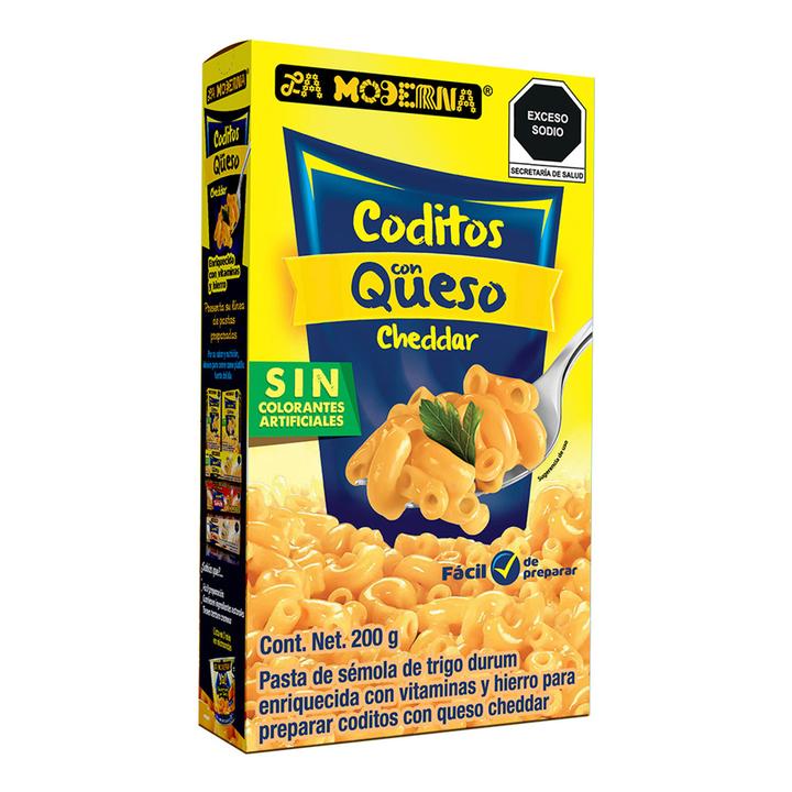 la Moderna Coditos con Queso 200 g - Mi Tienda del Ahorro