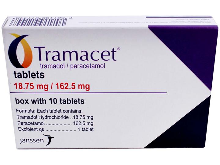 Janssen Tramacet 18.75/162.5 10 Tab. Tramadol/Para - H-E-B México