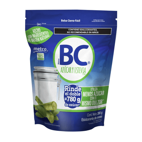 B.C. Azúcar Reducida en Calorias 390 g - Mi Tienda del Ahorro