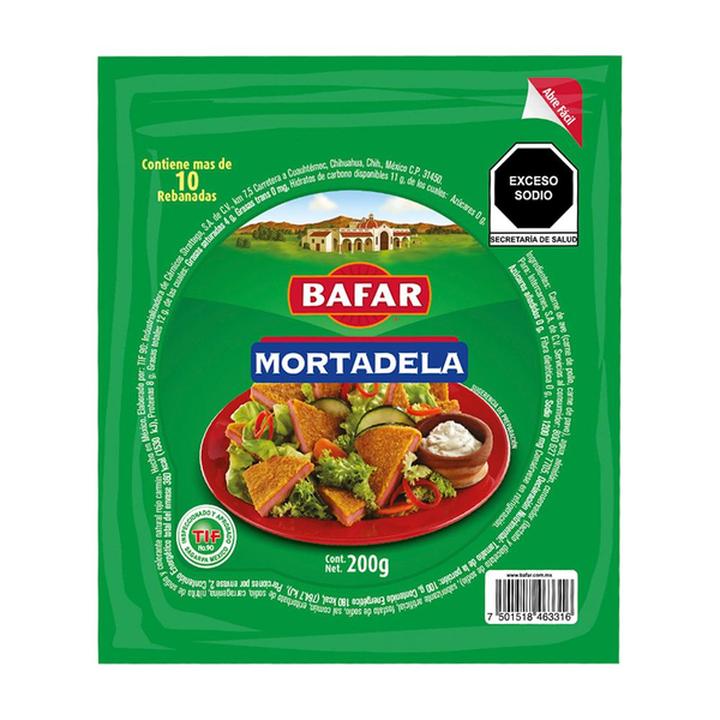 Bafar Mortadela 200 g - H-E-B México