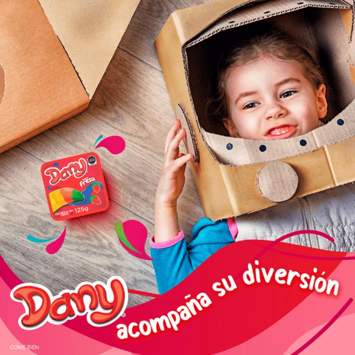 Dany Gelatina Sabor Fresa Y Limón 125 g 6 pz - H-E-B México