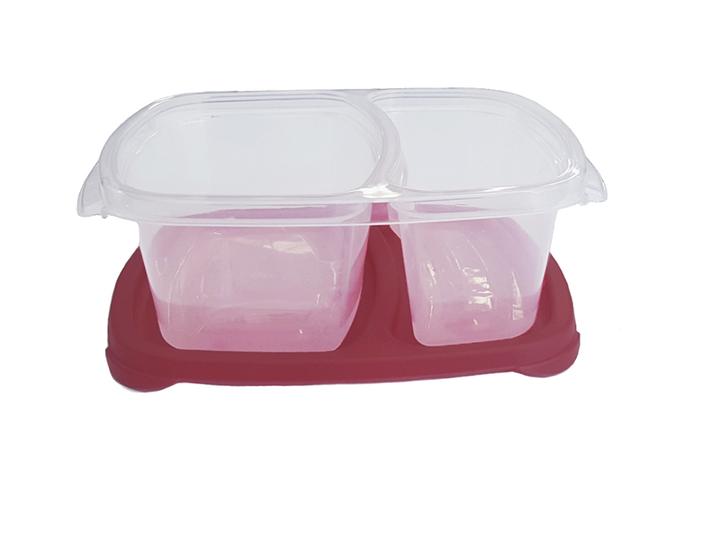 Cubasa Hermético Refripractic Doble 760 ml mediano 1 pz - H-E-B México