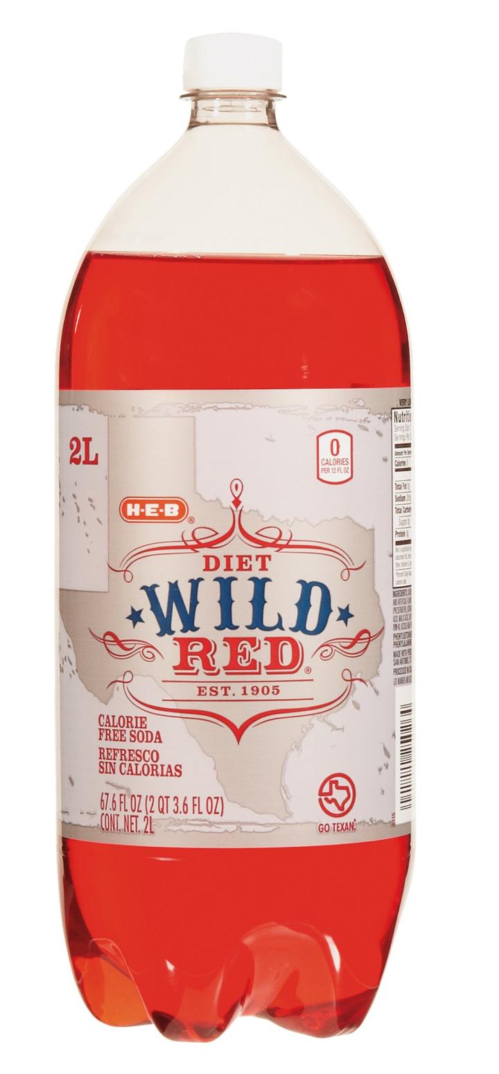 HEB Refresco Wild Red Diet 2 L - H-E-B México