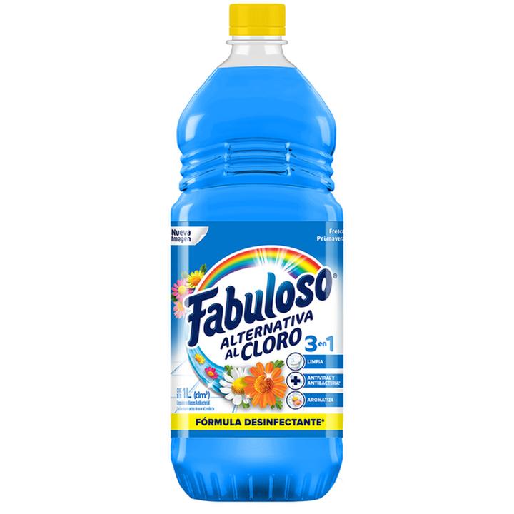 Palmolive Fabuloso Limpiador Líquido Multiusos Alernativa al Cloro 1 L ...