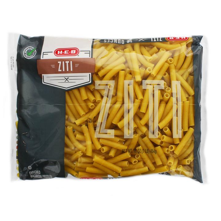 HEB Pasta Penne Ziti 16 Oz - H-E-B México