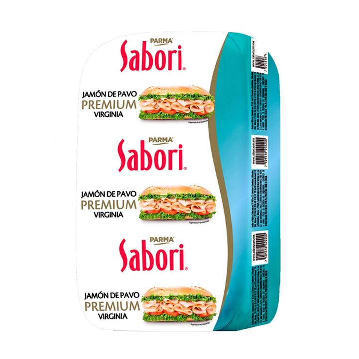 Parma Sabori Jamón de Pavo Premium Virginia 1 kg - Mi Tienda del Ahorro