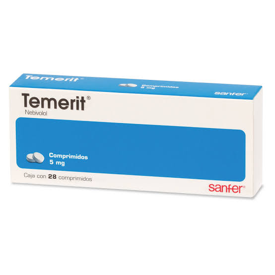 Sanfer Temerit 5 Mg 28 Tab Nebivolol 28 Pz - H-E-B México