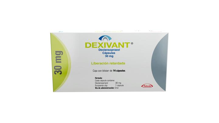 Takeda Dexivant 30mg Lib Ret Caps 14 Dexlansoprazo - H-E-B México