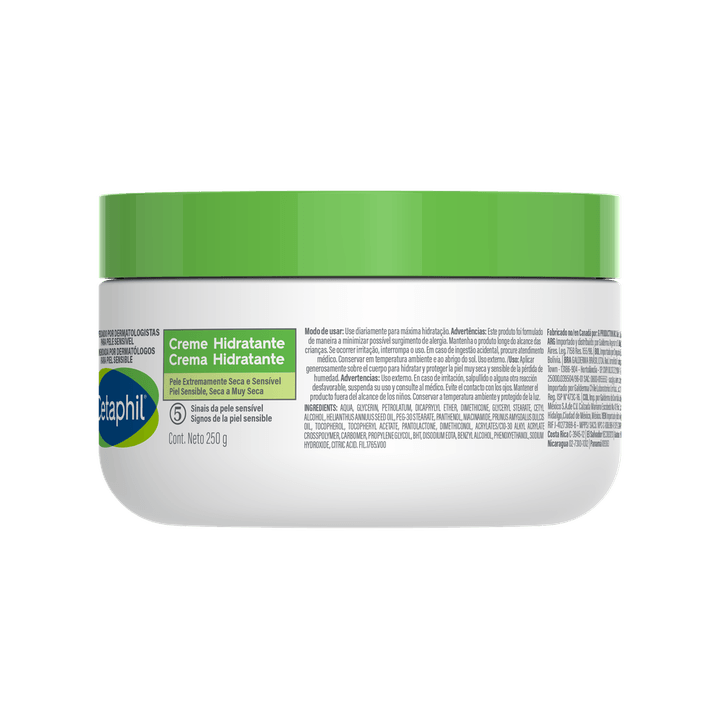 Cetaphil Crema Humectante Piel Sensible, Seca a Mu - H-E-B México