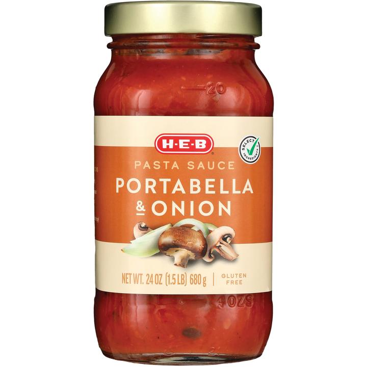 HEB Salsa P/Pasta Champiñones y Cebolla 737 g - H-E-B México