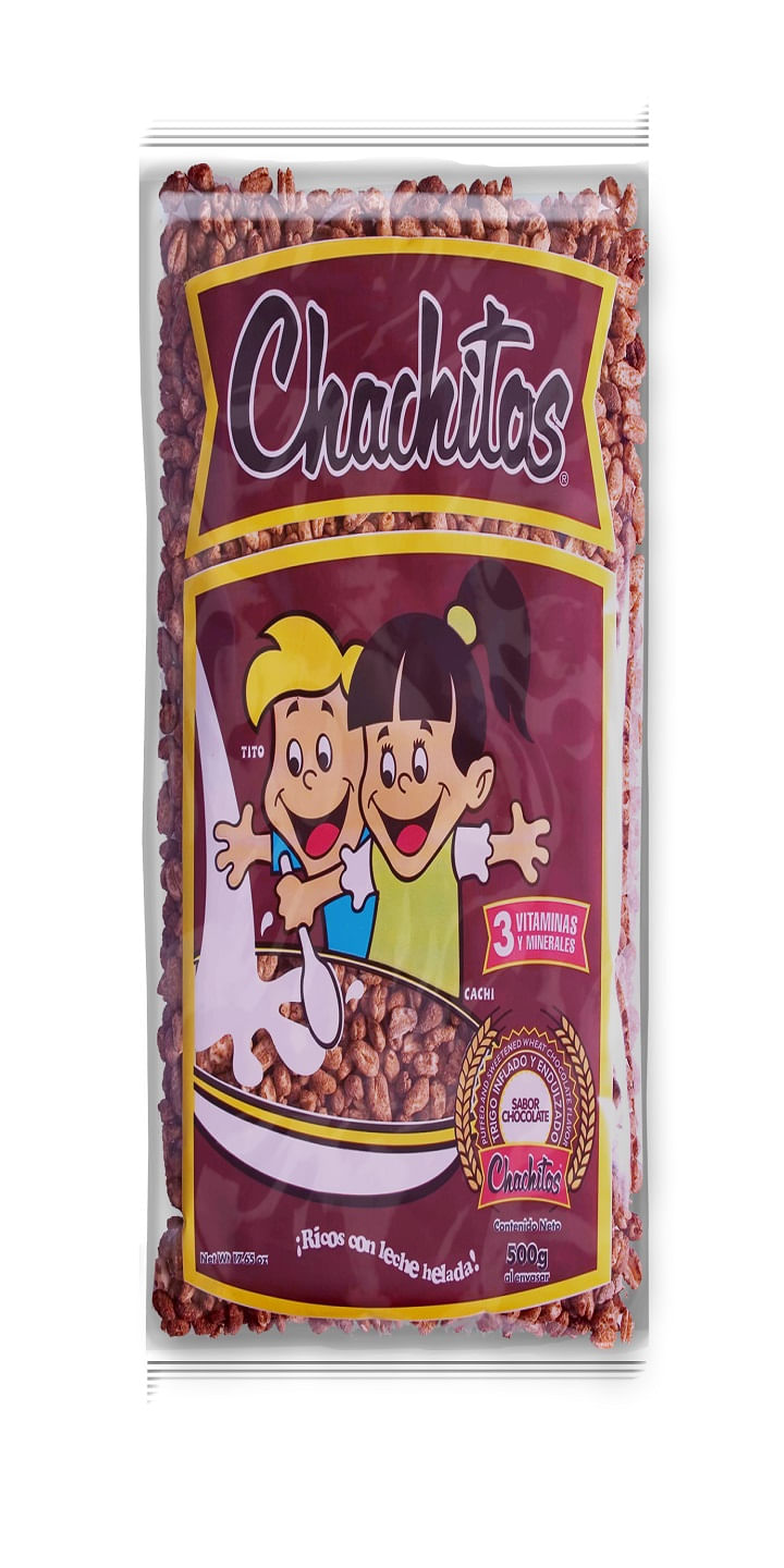 Chachitos Cereal Sabor Chocolate 500 g - H-E-B México