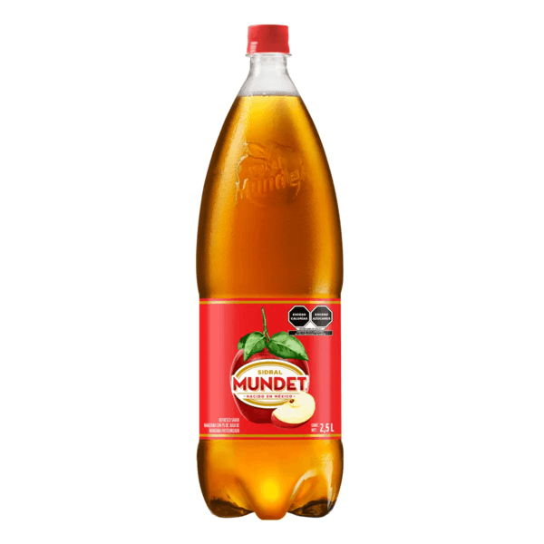 Sidral Mundet Refresco Sabor Manzana 2.5 L - H-E-B México