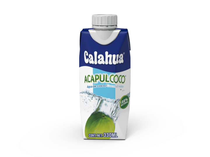 Calahua Agua de Coco Natural 330 Ml - Mi Tienda del Ahorro