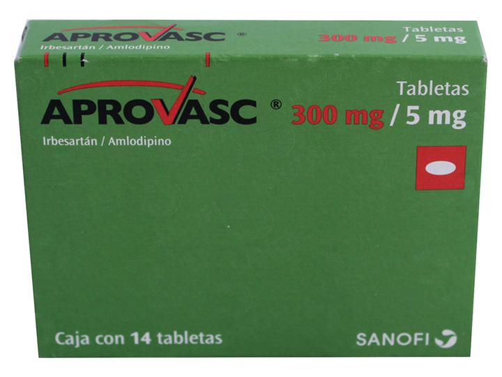 Sanofi Rx Aprovasc 300 Mg/5 Mg Tabletas 14 Pz - H-E-B México