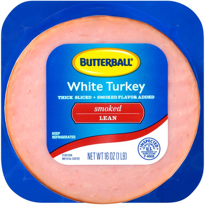 Butterball Pechuga Pavo Blanco Ahumado 454 g - H-E-B México