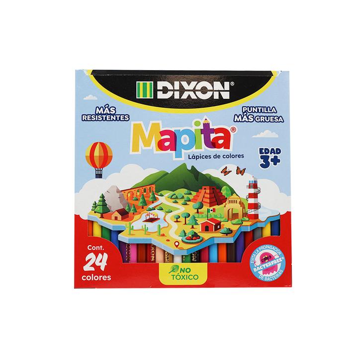 Lápices de Color Mapita con 24 Colores - H-E-B México