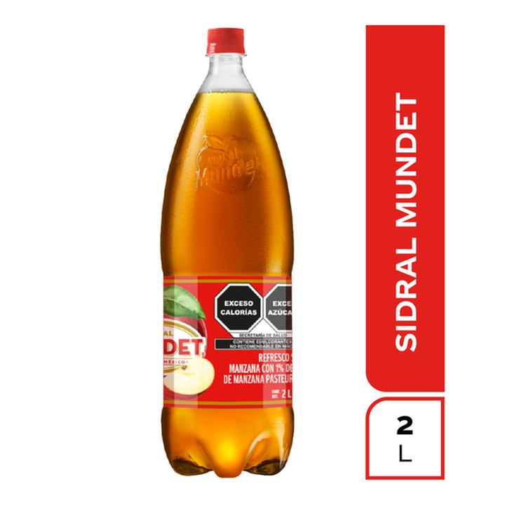 Sidral Mundet Refresco Sabor Manzana 2 L - H-E-B México