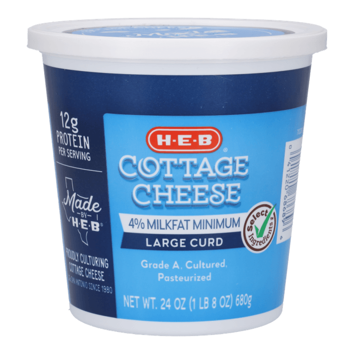 HEB Queso Cottage Grumo Grande 680 g - H-E-B México