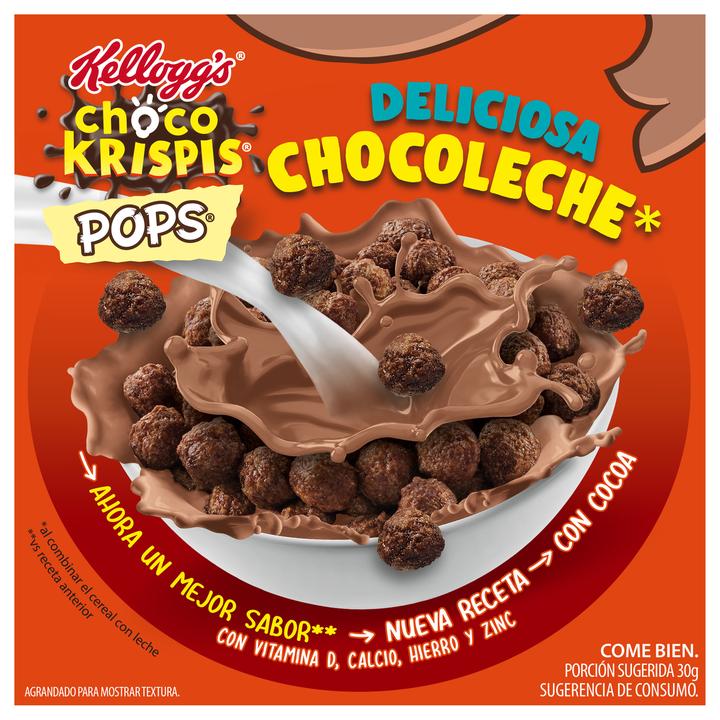 Kelloggs Cereal Choco Krispis Pops 470 g - H-E-B México