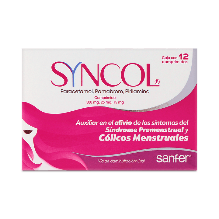 Sanfer Analgésico Syncol 12 Pz - H-E-B México