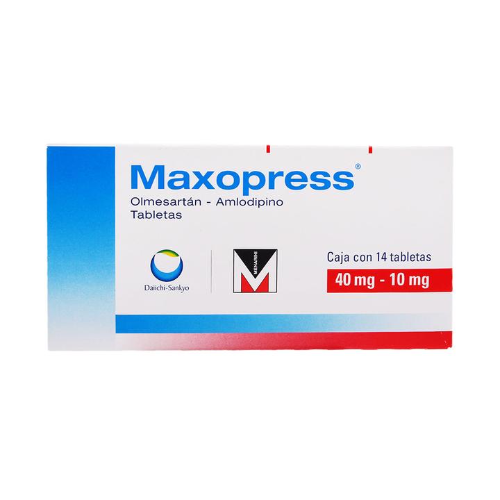 Menarini Maxopress 10 Mg Tab 14 14 Pz - H-E-B México