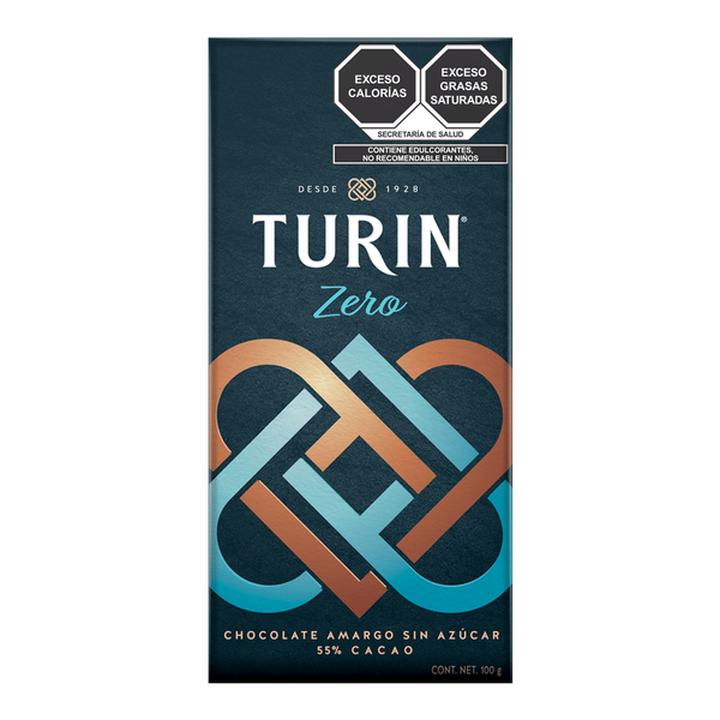 Turin Chocolate en Barra Amargo Sin Azúcar 100 g - H-E-B México