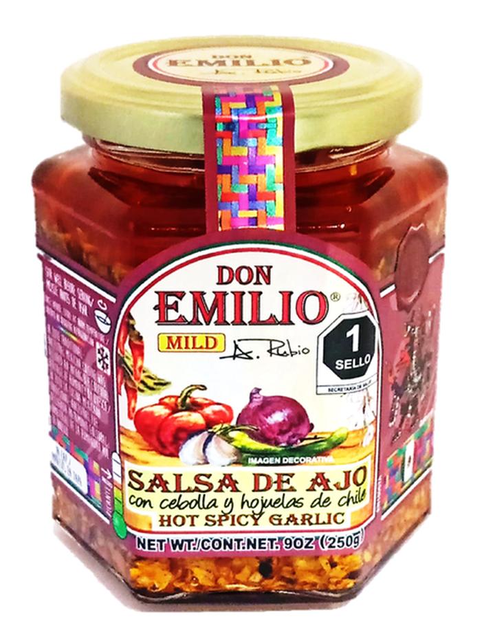 Don Emilio Salsa Macha de Ajo 250 Ml - H-E-B México