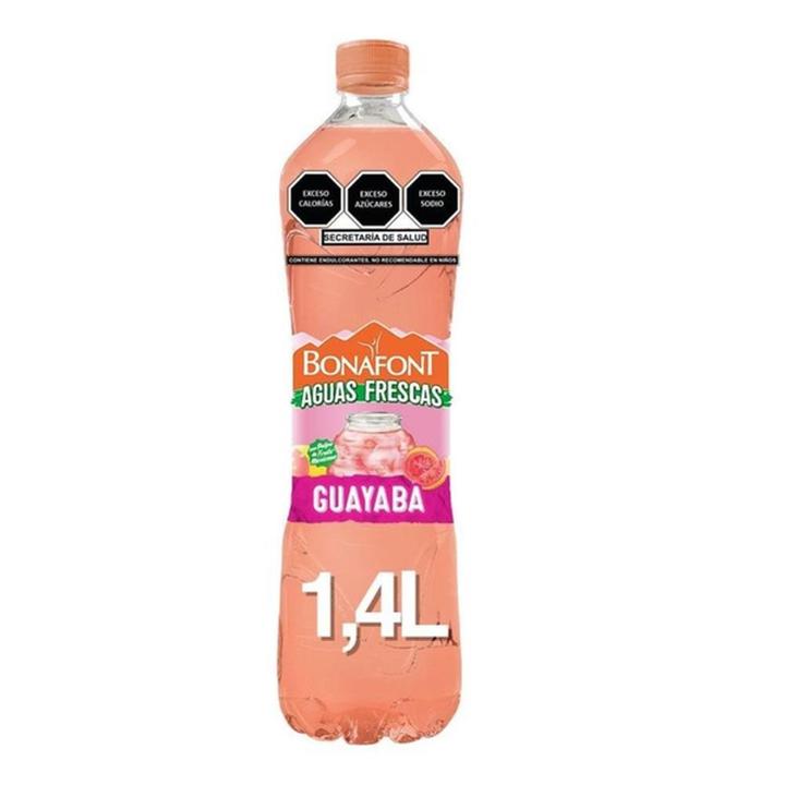Bonafont Agua Fresca Guayaba 1.4 L - H-E-B México