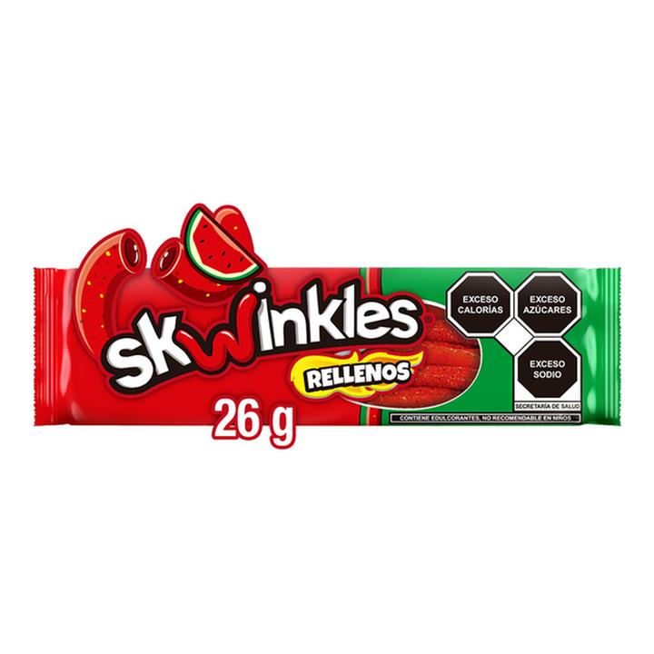 Skwinkles Rellenos Sabor Sandia Dulces Enchilados 26 g - H-E-B México