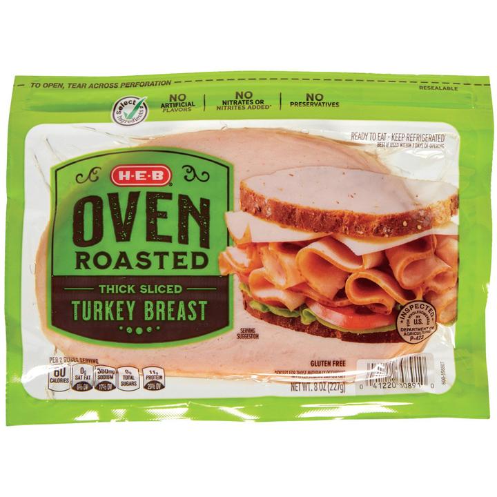 HEB Pechuga de Pavo Rostizado 227 g - H-E-B México