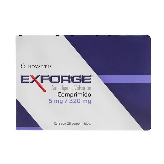 Siegfried Exforge 5/320 Mg 28 Cpr Amlodipino, Vals - H-E-B México