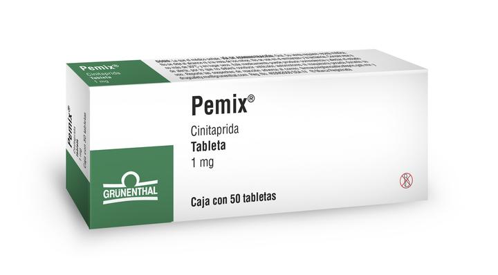 Grunenthal Pemix 1 Mg 50 Tab Cinitaprida 50 Pz - H-E-B México