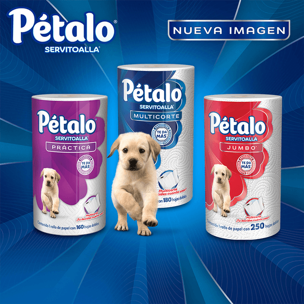 Servitoallas Pétalo Multicorte con 180 hojas dobles - H-E-B México