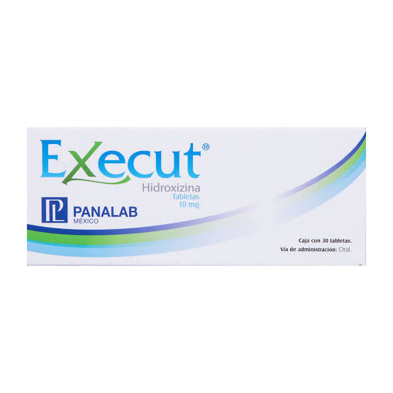 Panalab Execut 10 Mg Tab 30 Hidroxizina 30 Pz - H-E-B México