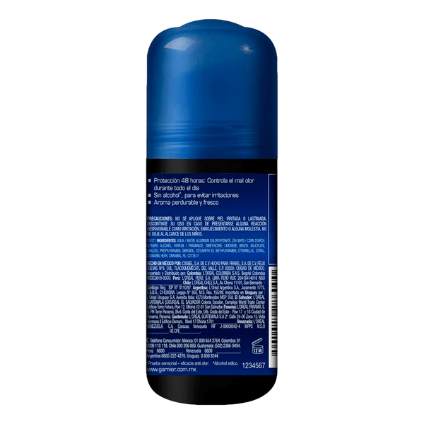 Garnier Obao Desodorante Hombre Oceanic 65 g - H-E-B México