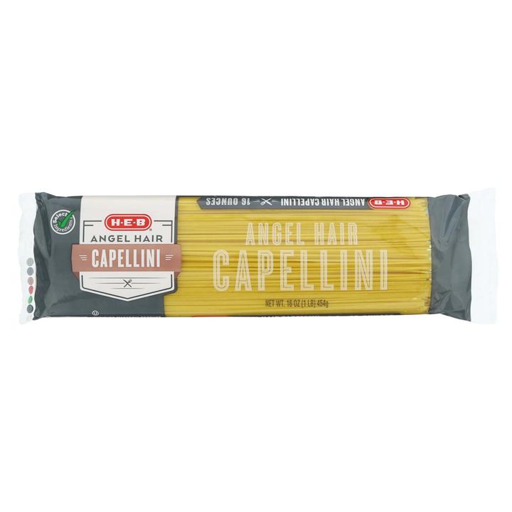 HEB Pasta Capellini Pelo de Angel 454 g - H-E-B México
